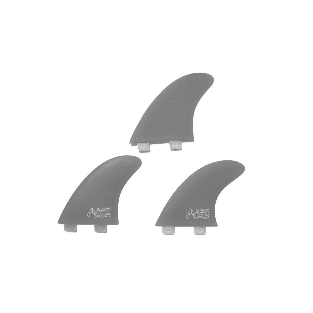 Set d'ailerons Thruster Massive Apparel Honeycomb - FCS 1